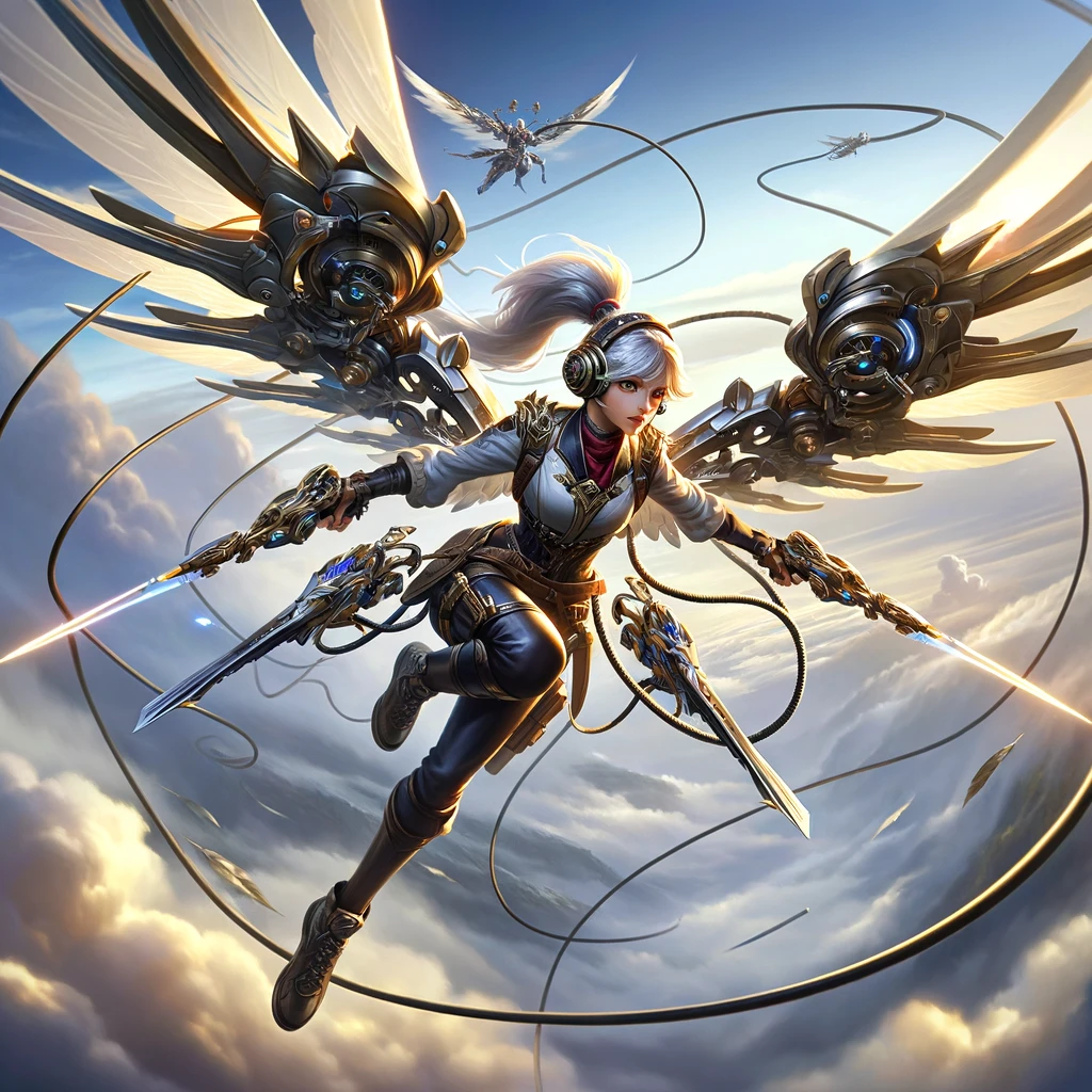 Fanny: Sang Penguasa Langit di Mobile Legends - Legenda Vortixel