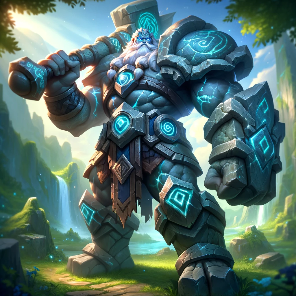 Grock: Sang Titan Benteng di Mobile Legends - Legenda Vortixel