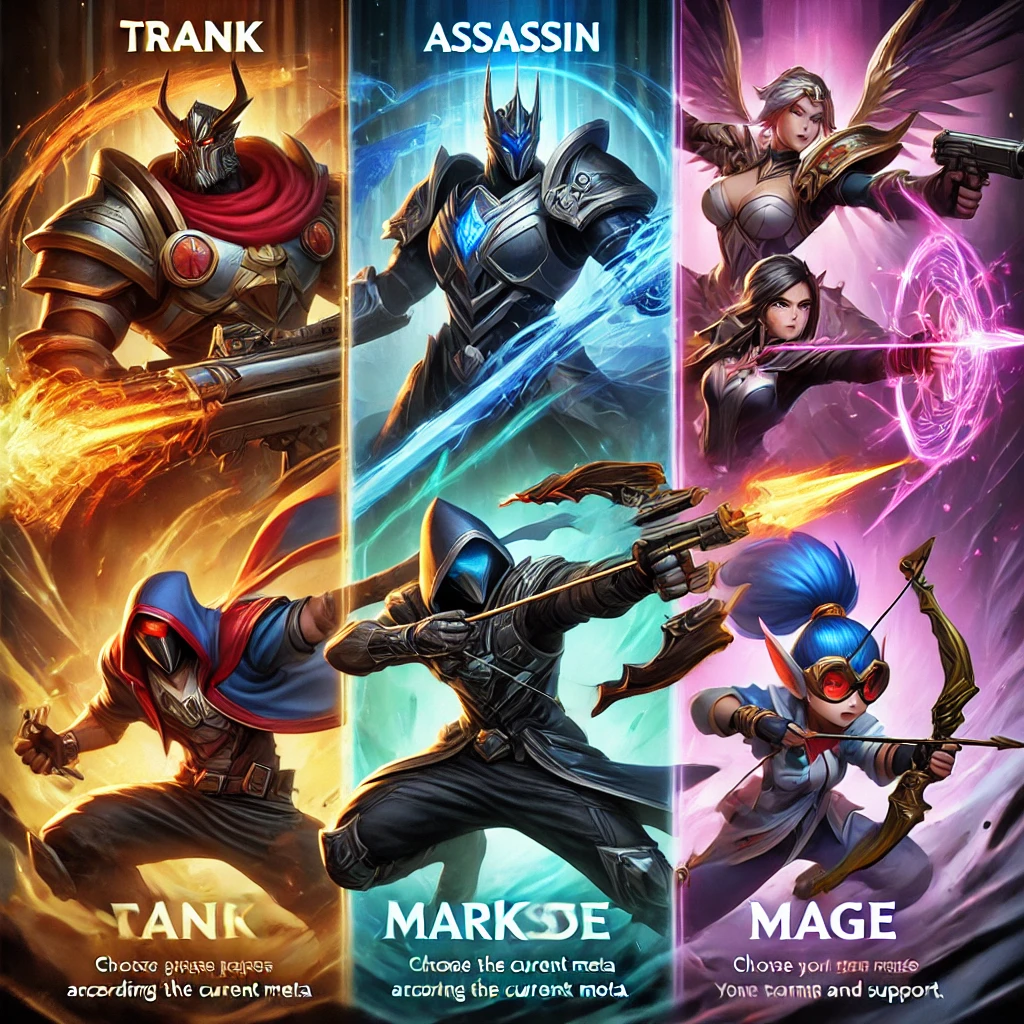 Tips Memilih Hero Sesuai Meta Mobile Legends Bang Bang - Legenda Vortixel