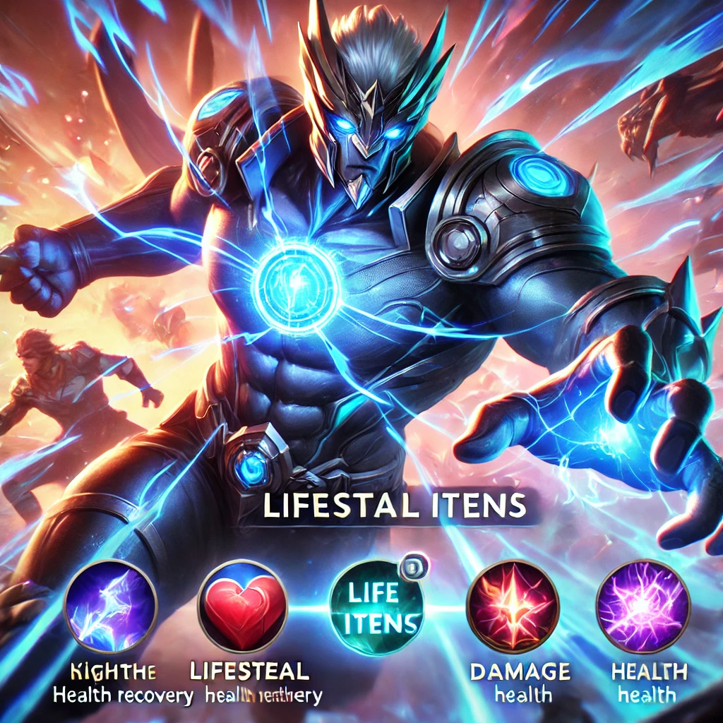 Build Item Lifesteal untuk Hero Fighter di MLBB - Legenda Vortixel