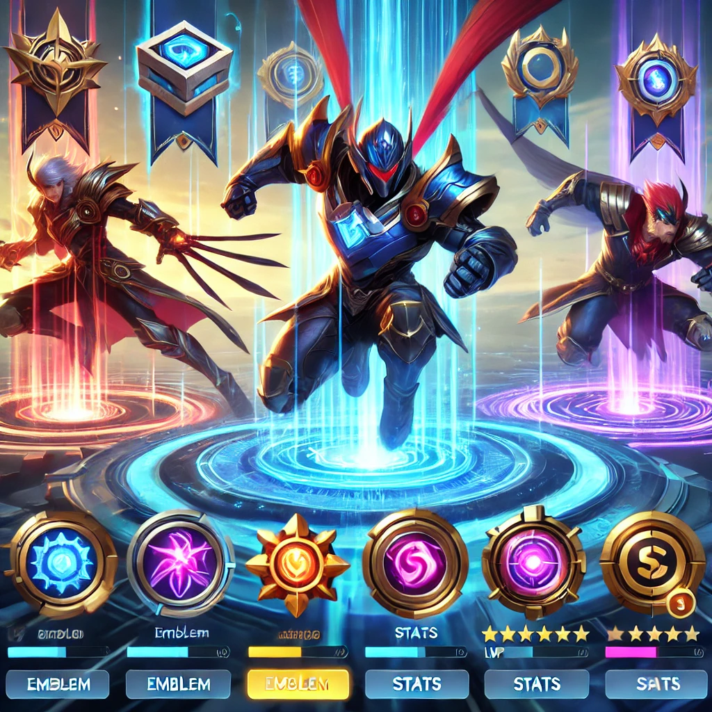 Cara Mengatur Emblem Set di Mobile Legends - Legenda Vortixel